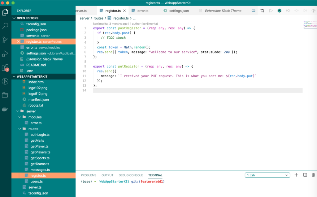 【おお…】VSCodeのslack theme。どんな感じになるのか全種類試す(VS Code slack theme. Try all ...