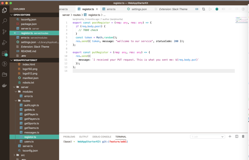【おお…】VSCodeのslack theme。どんな感じになるのか全種類試す(VS Code slack theme. Try all ...